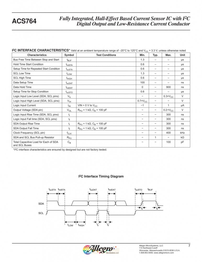 ACS764 datasheet page 8