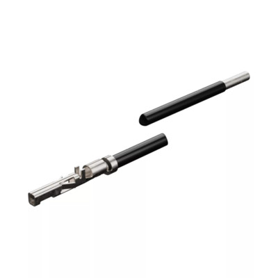 Pre-Crimped Lead Micro-Fit 3.0 Female-to-Pigtail, Tin (Sn) Plating, 225.00mm Length, 20 AWG, Black for sale