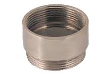 Heavy-Duty Threaded Extension Tube, Nickel-plated Brass, Male-to-Female, M50-M50 for sale