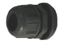 Heavy-Duty Plastic Gable Gland with Gasket, Pg13.5 Thread, Grey RAL 7001