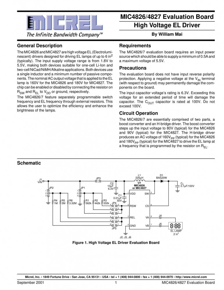 MIC4826BMM document page 1
