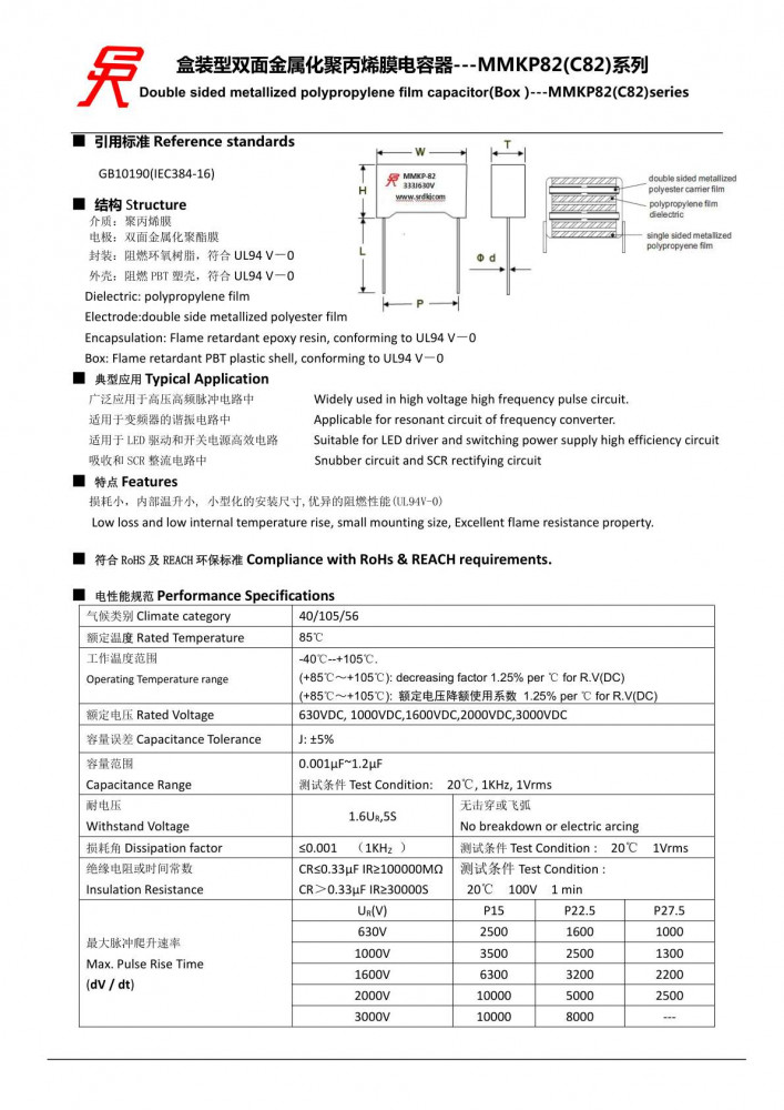 SRD MMKP82 datasheet page 1