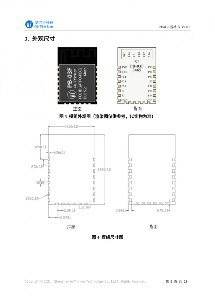 PB-03F datasheet page 9