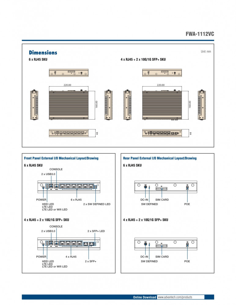 FWA-1112VC product document page 2