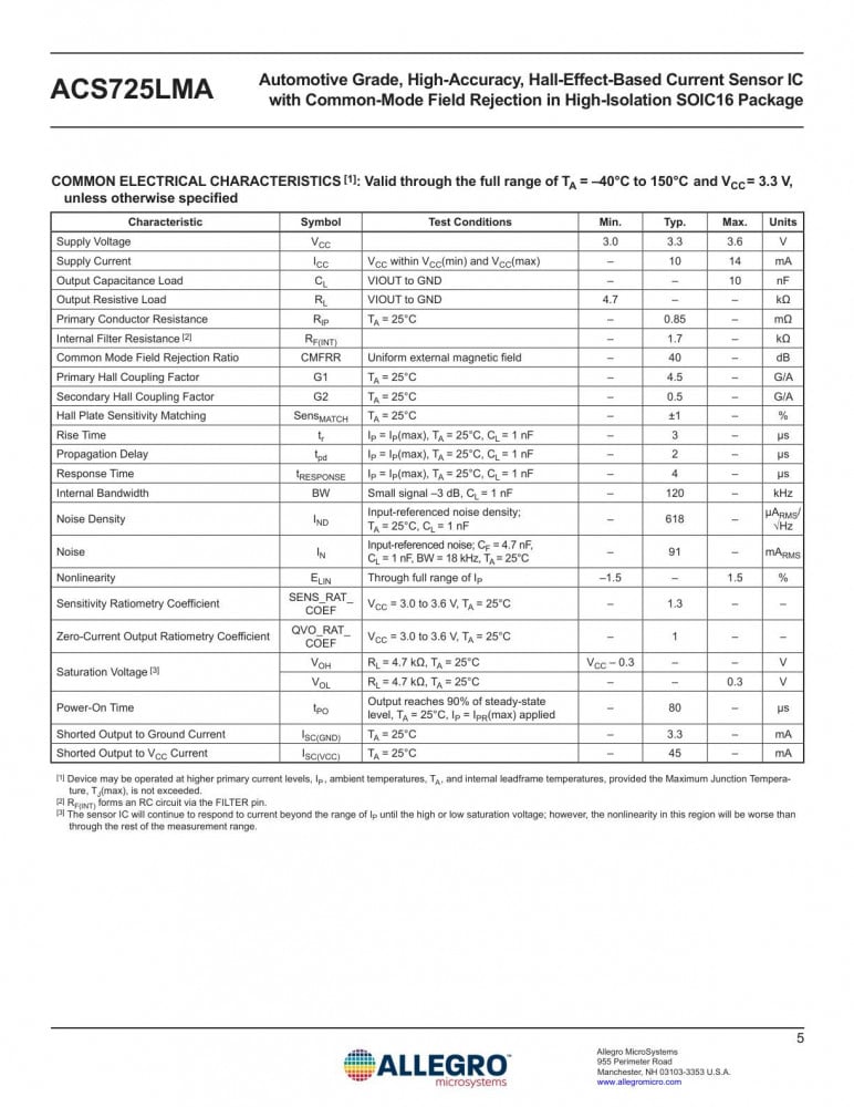ACS725LMATR-40AB-T datasheet page 5