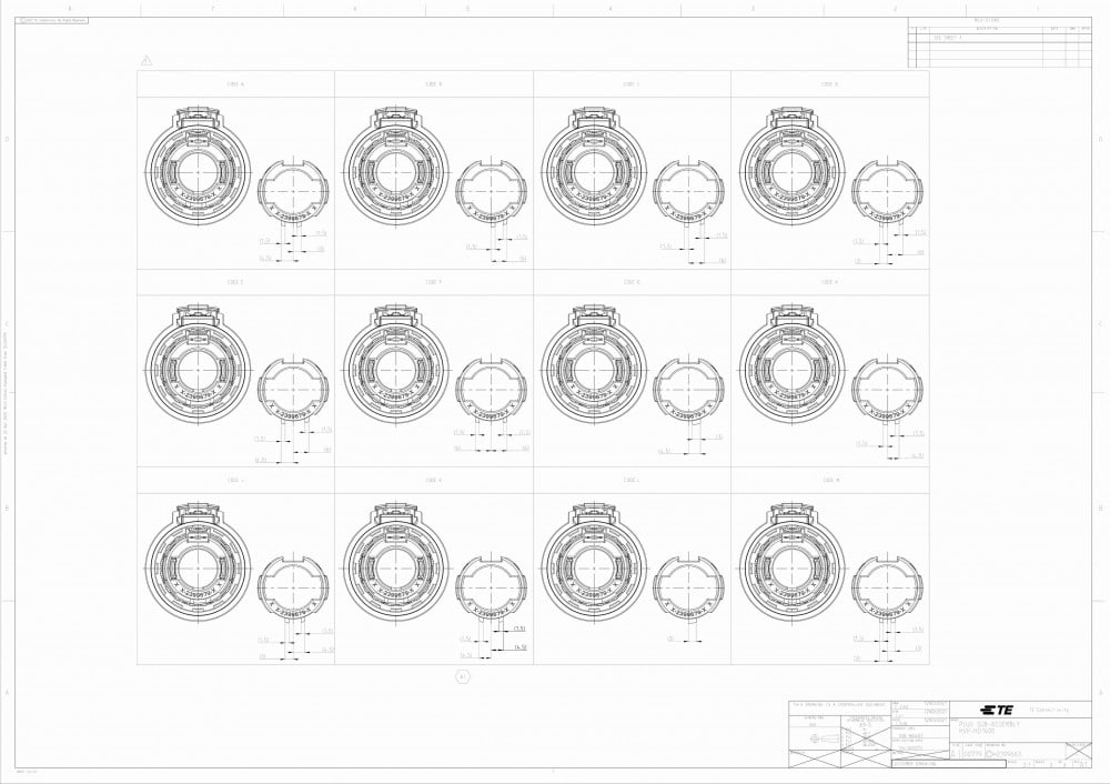 TE Connectivity 2399663-1 drawing page 3
