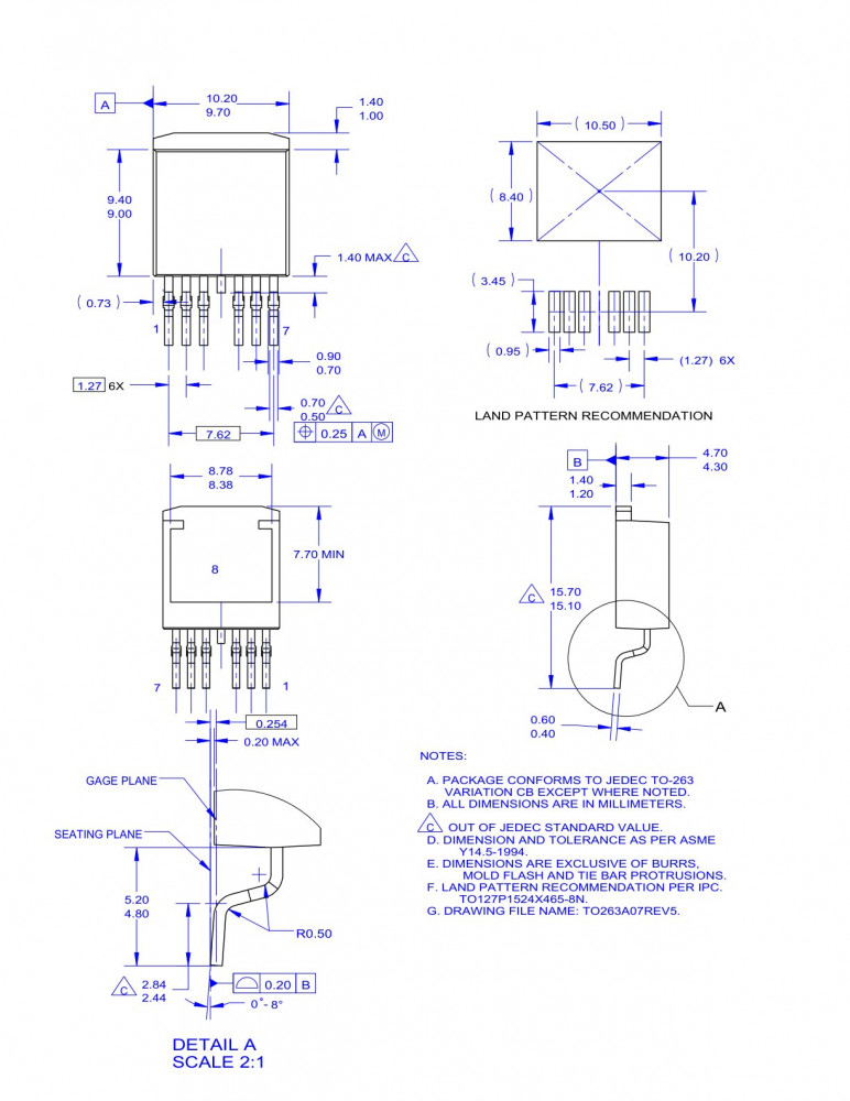 FDB0250N807L datasheet page 7