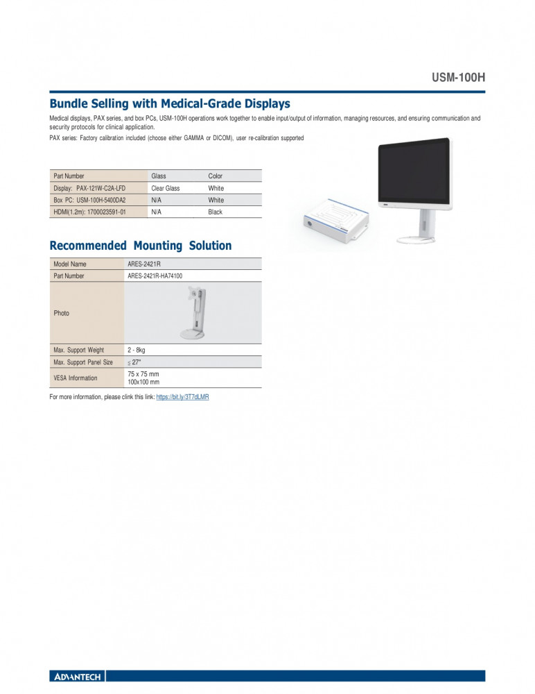 USM-100H technical document page 3
