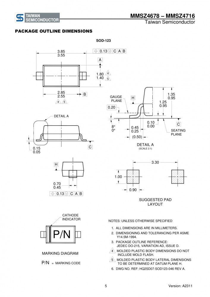 MMSZ4689 technical document page 5