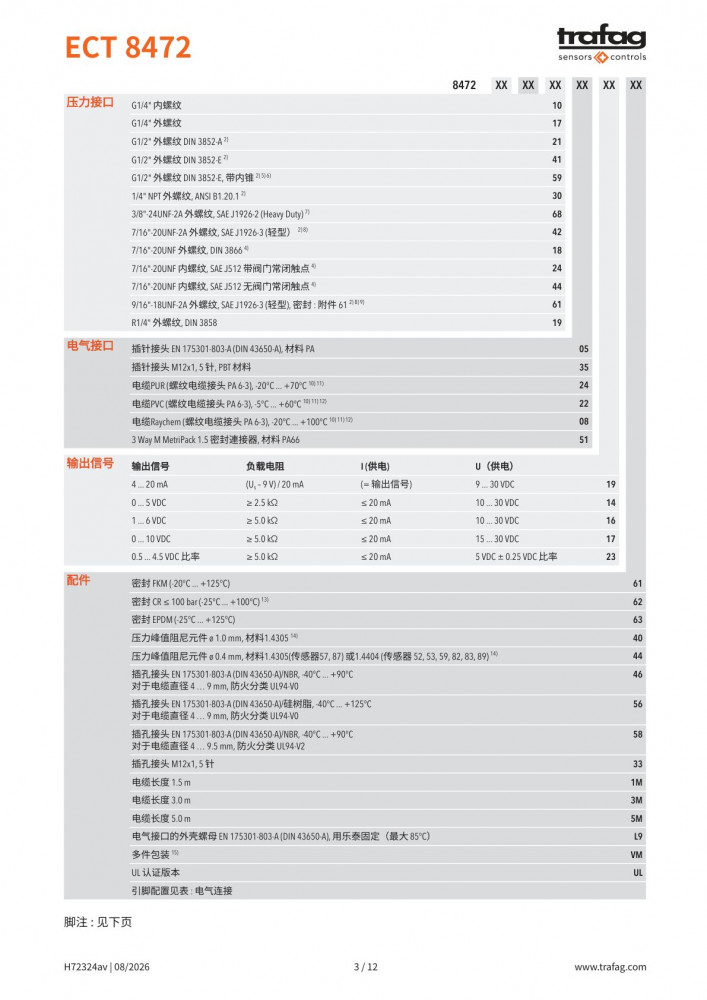 ECT 8472 datasheet page 3