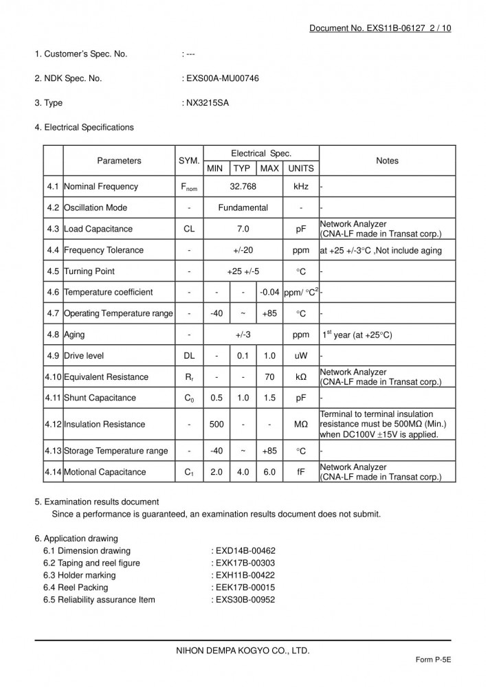 NDK specification page 2
