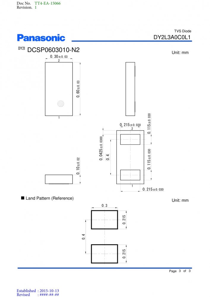 DY2L3A0C0L1 technical document page 3