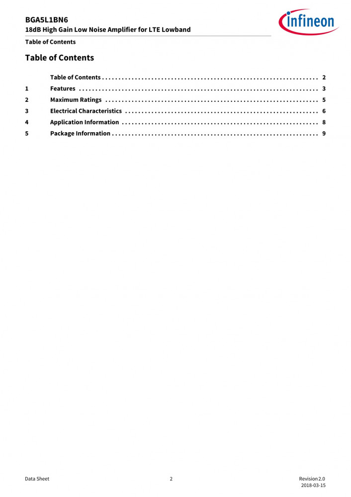 BGA5L1BN6 datasheet page 2