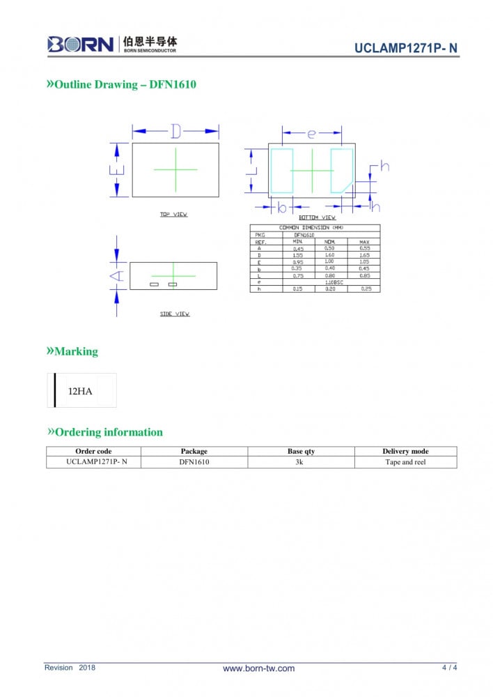 UCLAMP1271P-N datasheet page 4