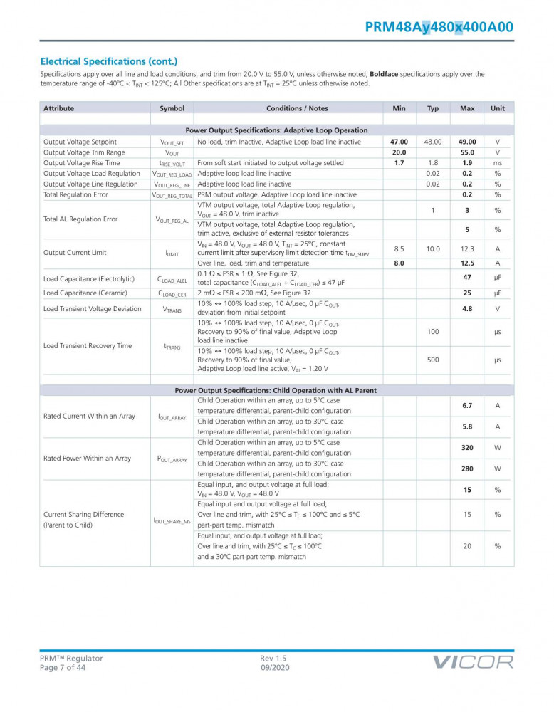 PRM48AF480T400A00 document page 7