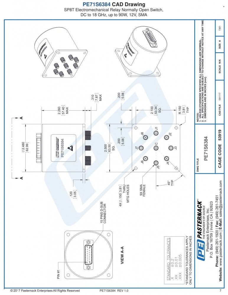 PE71S6384 technical document page 7