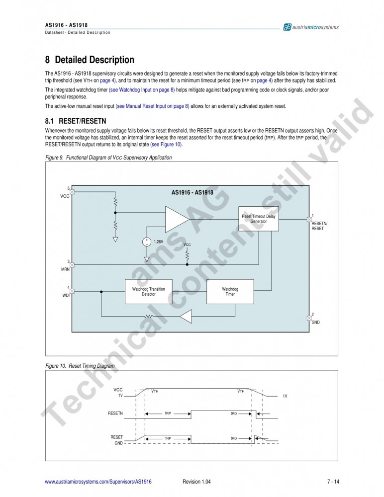 AS1916S-T datasheet page 8