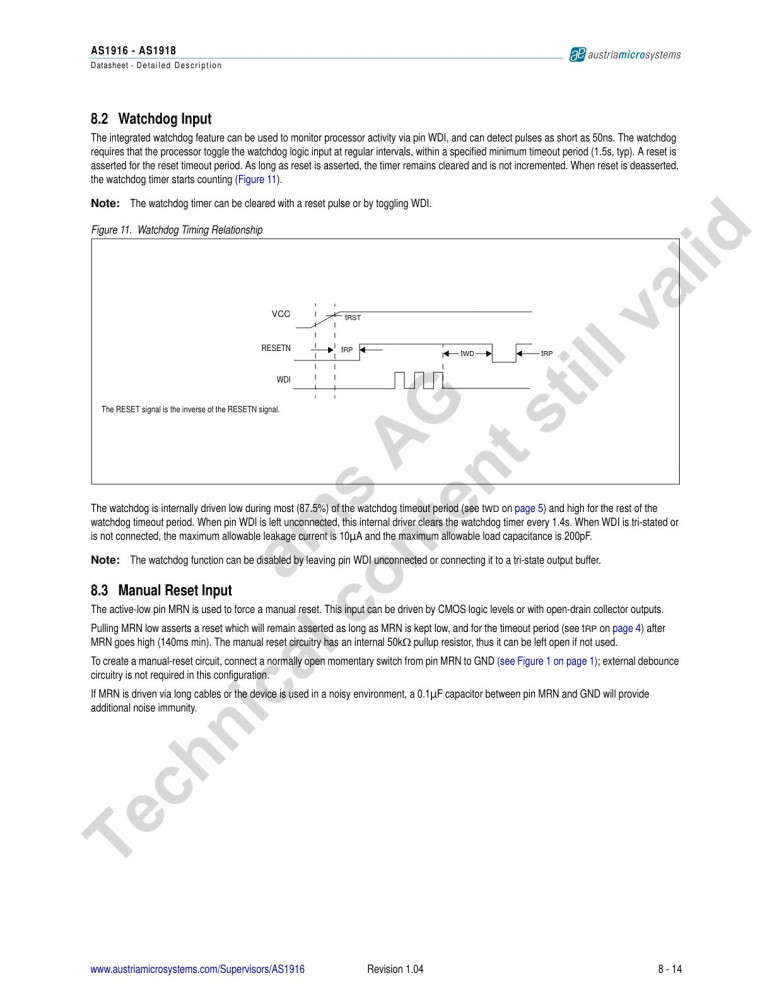 AS1916S-T datasheet page 9