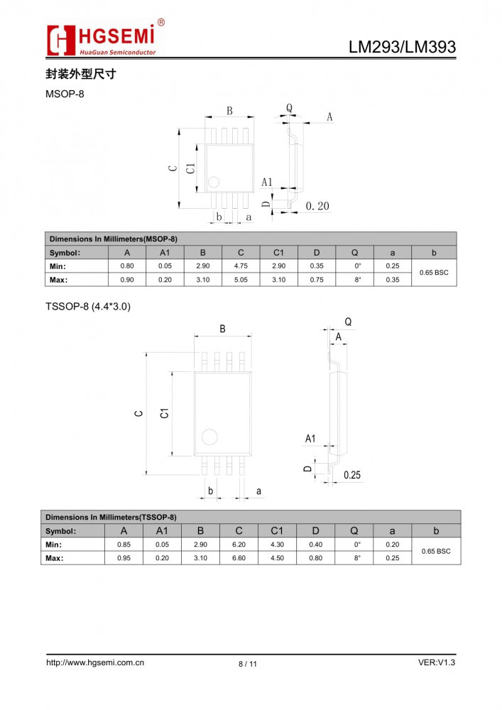 LM293MM/TR datasheet page 8
