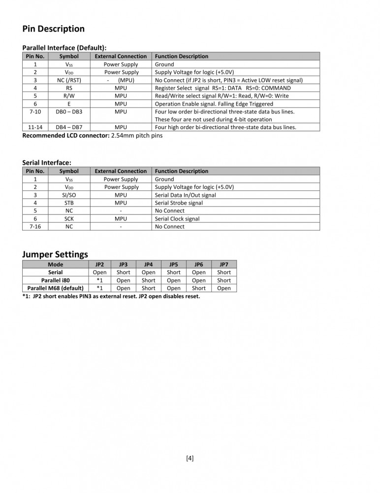 M0216SD-162SDAR8 datasheet page 4