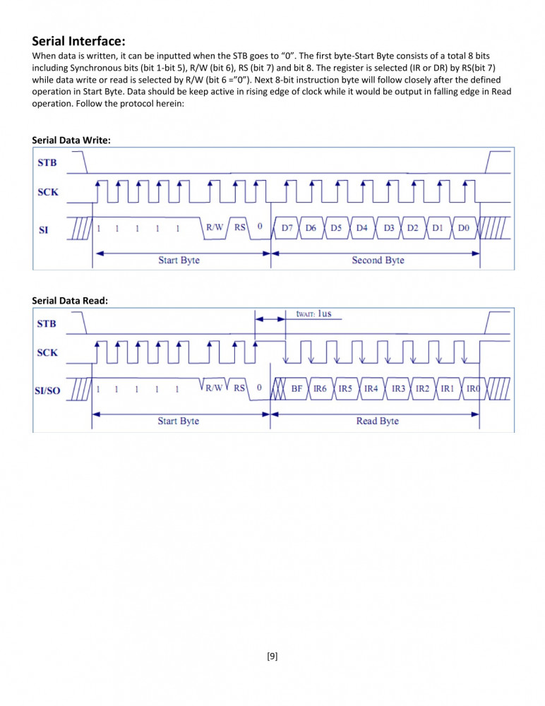 M0216SD-162SDAR8 datasheet page 9