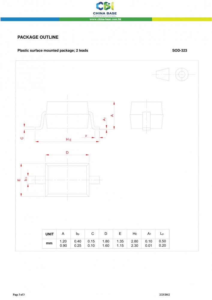 1N4148WS datasheet page 3