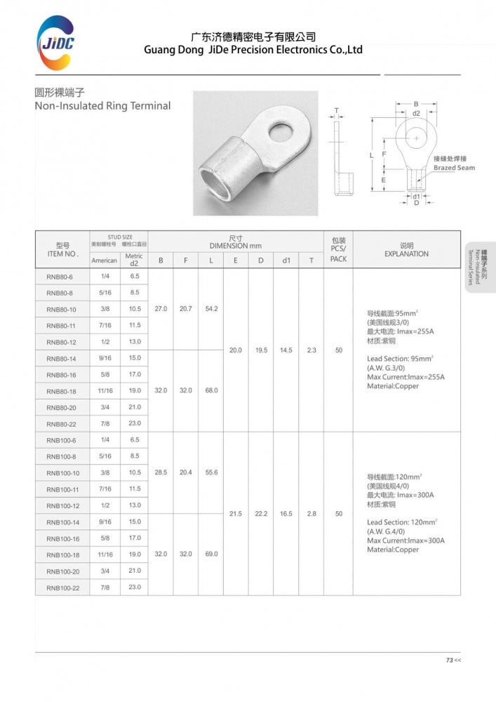 JIDC terminal catalogue page 9