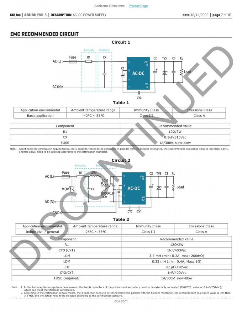 PBO-5-S5-B datasheet page 7
