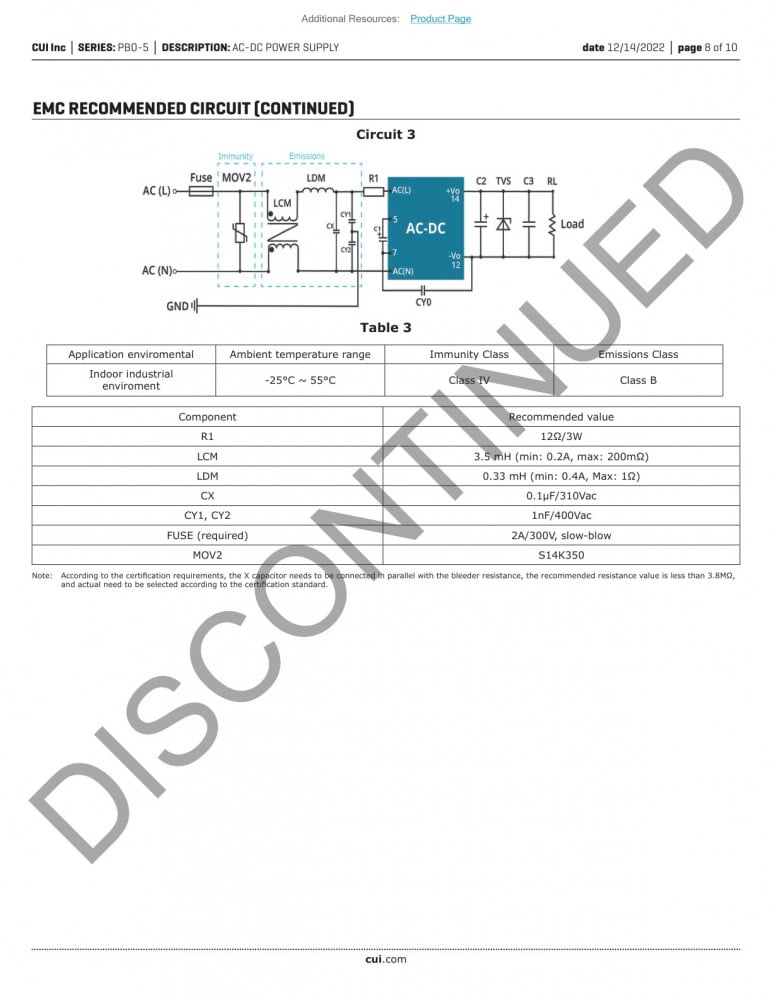 PBO-5-S5-B datasheet page 8