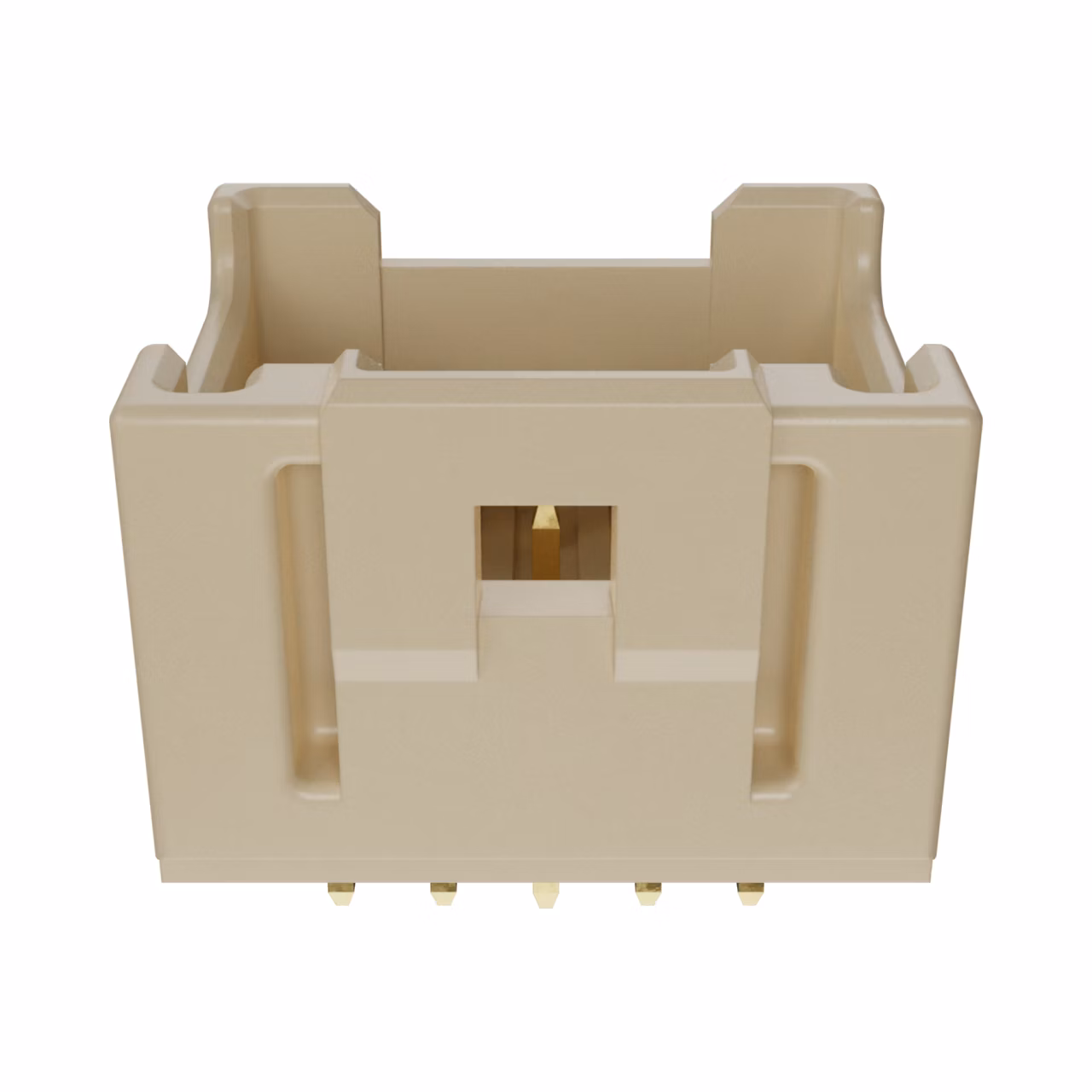 MicroClasp Vertical Header, 2.00mm Pitch, Dual Row, Through Hole, Gold Flash (Au) Plating, 10 Circuits, without PCB Locator for sale