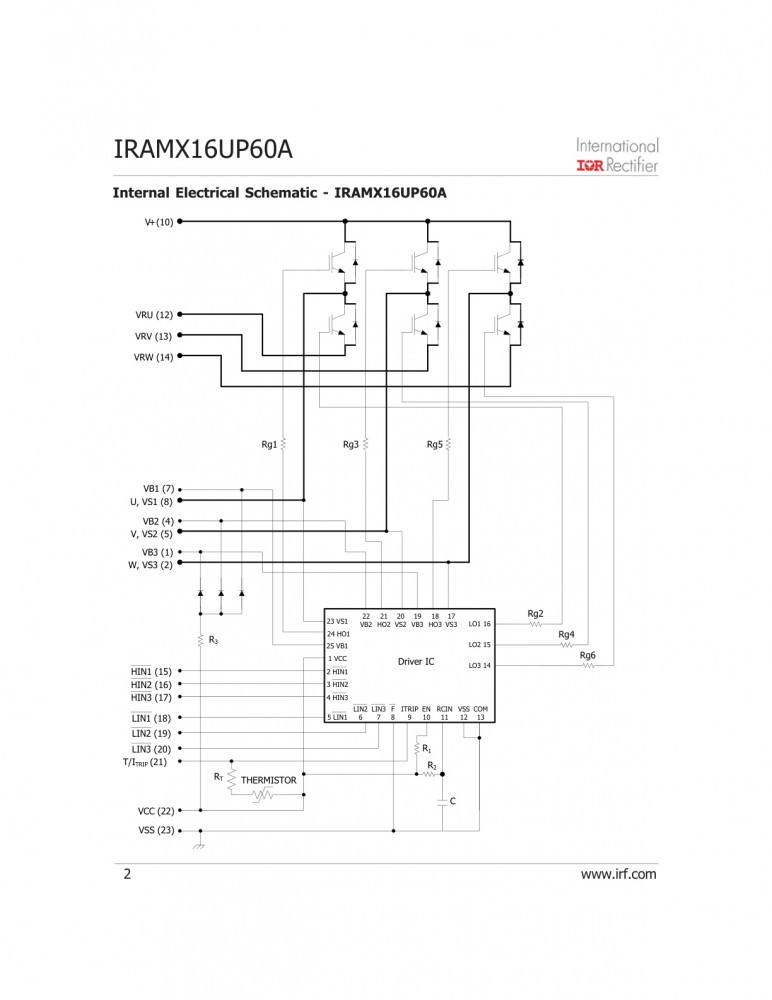 IRAMX16UP60A-2 datasheet page 2