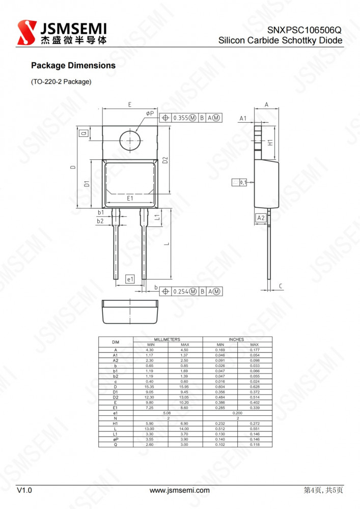 SNXPSC106506Q datasheet page 4
