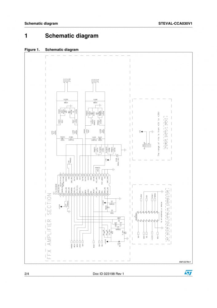 STEVAL-CCA030V1 technical document page 2