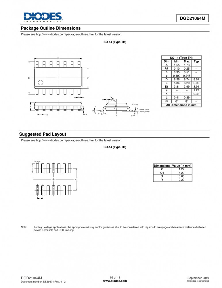 DGD21064M datasheet page 10