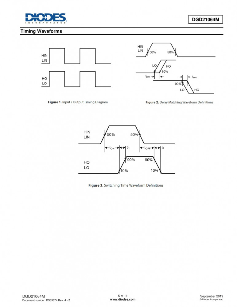 DGD21064M datasheet page 5