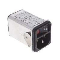 SCHURTER DC12.3132.001 Power Entry Module Plug & Receptacle