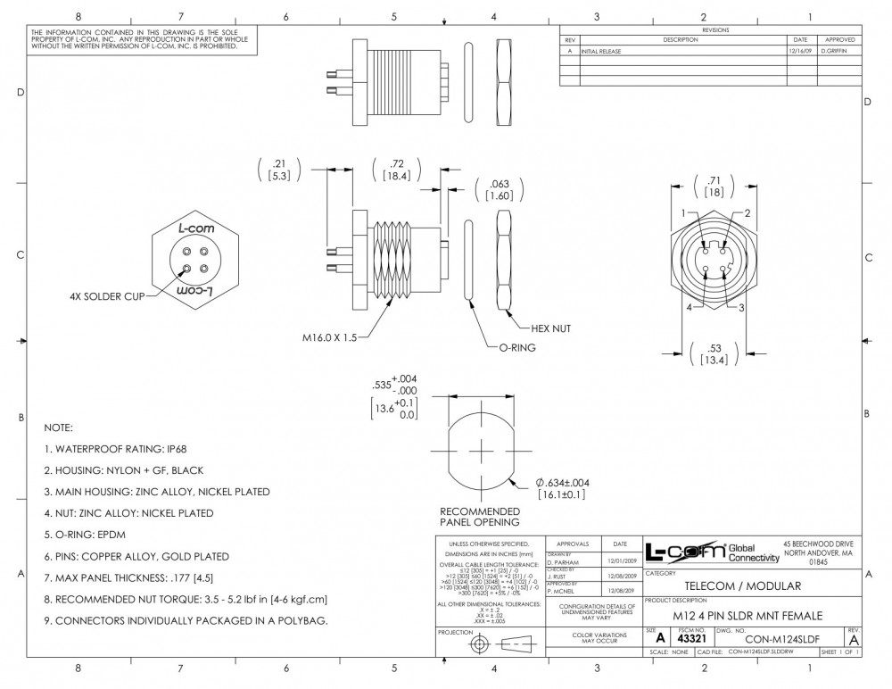 CON-M124SLDF product document preview