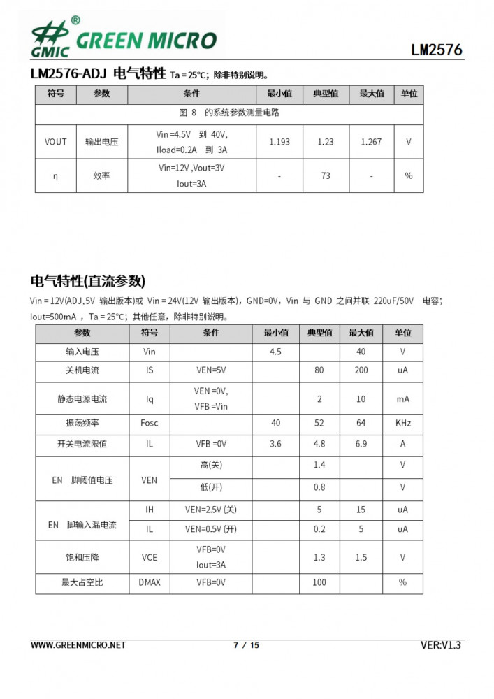 LM2576 datasheet page 7