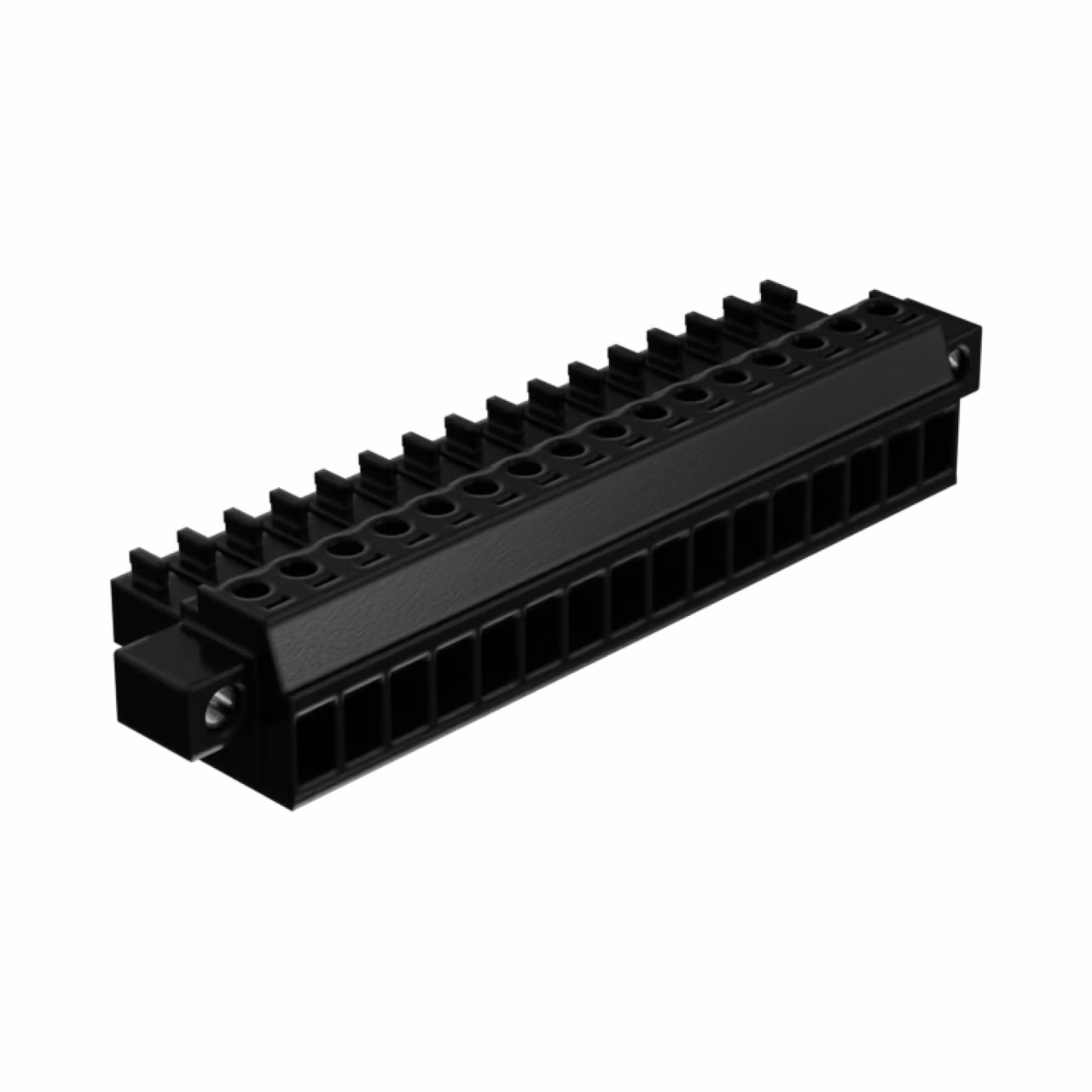3.50mm Pitch Eurostyle Horizontal Plug, with Retention Screws, 16 Circuits for sale