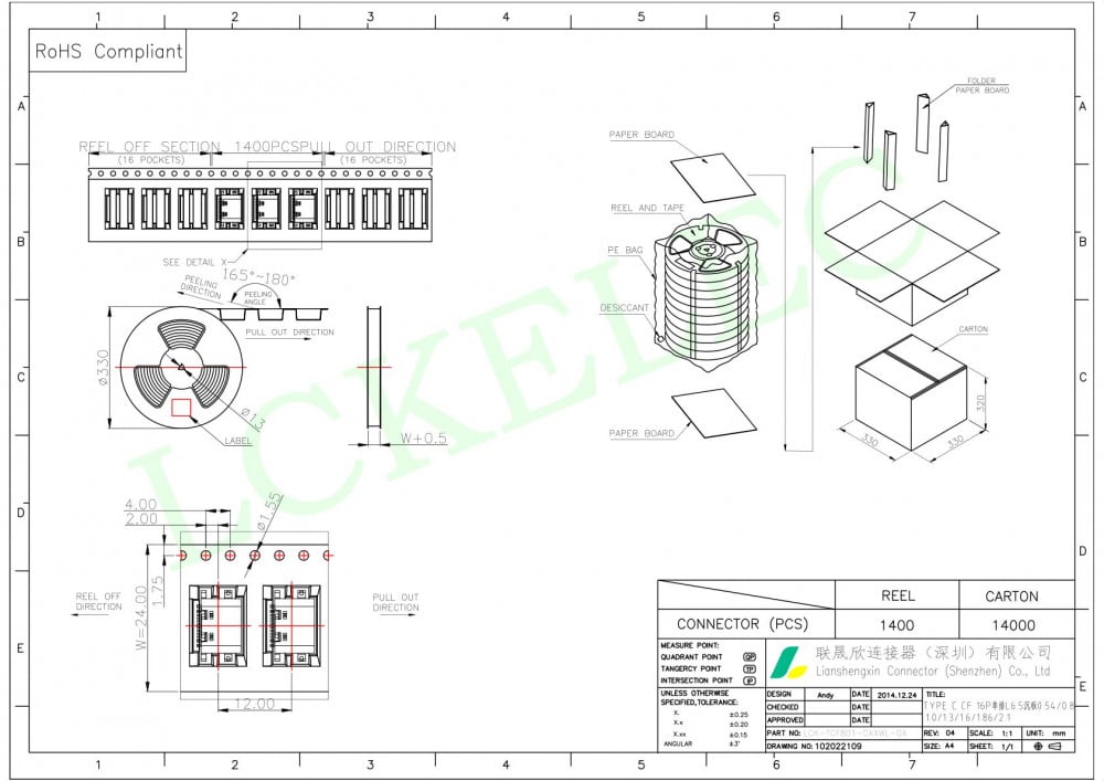LCK-TCF801-C16WL-G1 pin assignment page 2