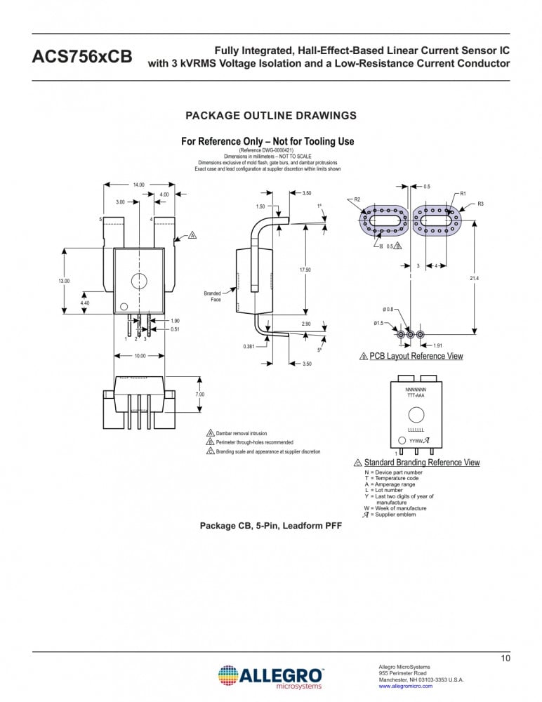 ACS756 datasheet page 10