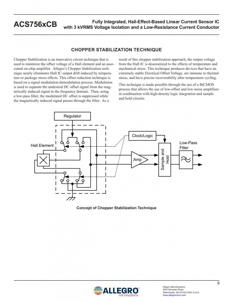 ACS756 datasheet page 9