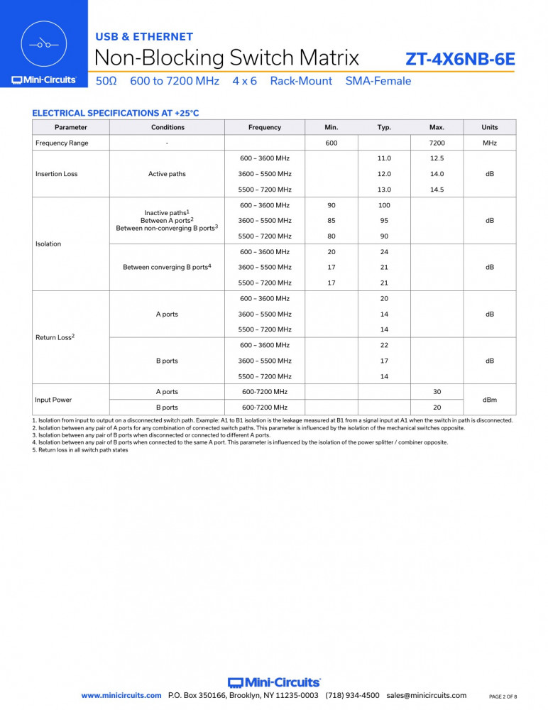ZT-4X6NB-6E technical document page 2