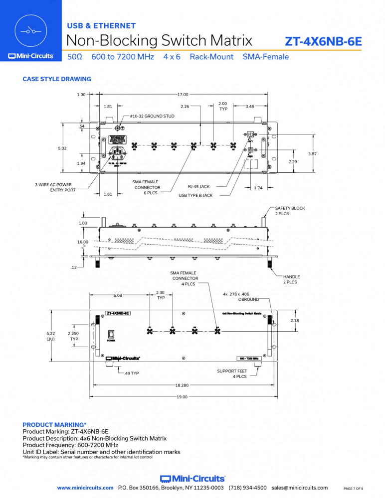 ZT-4X6NB-6E technical document page 7