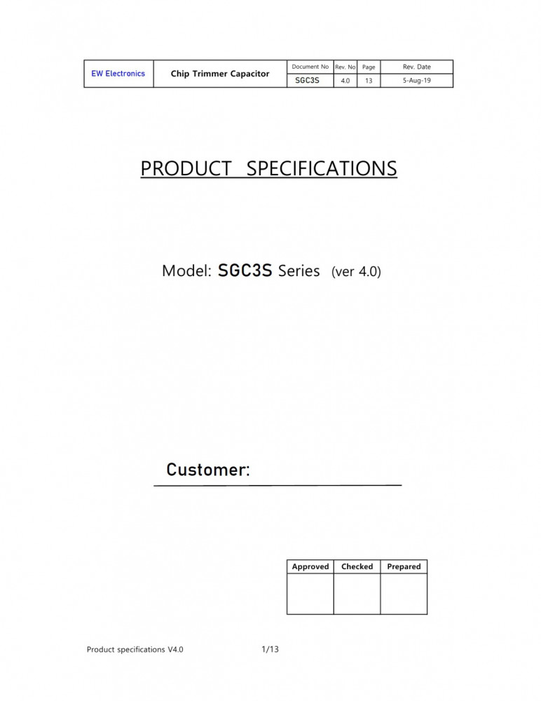 SGC3S specification document page 1