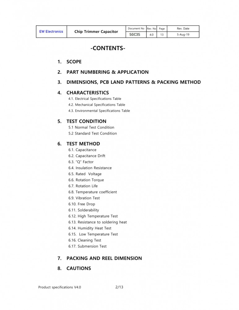 SGC3S specification document page 2
