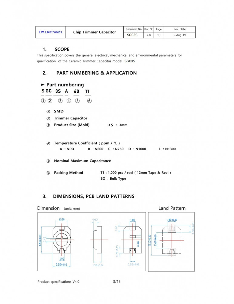 SGC3S specification document page 3