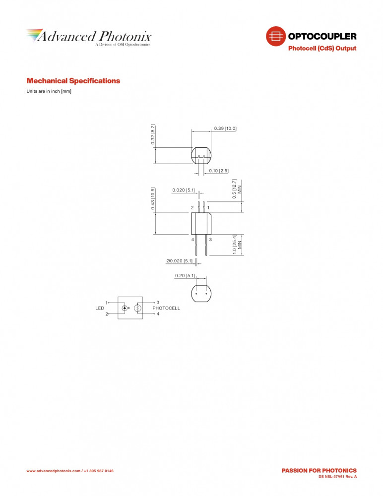 NSL-37V61 datasheet page 3