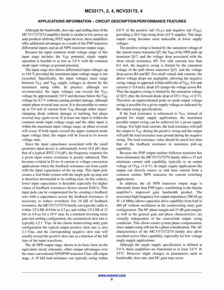 MC33171 document page 6