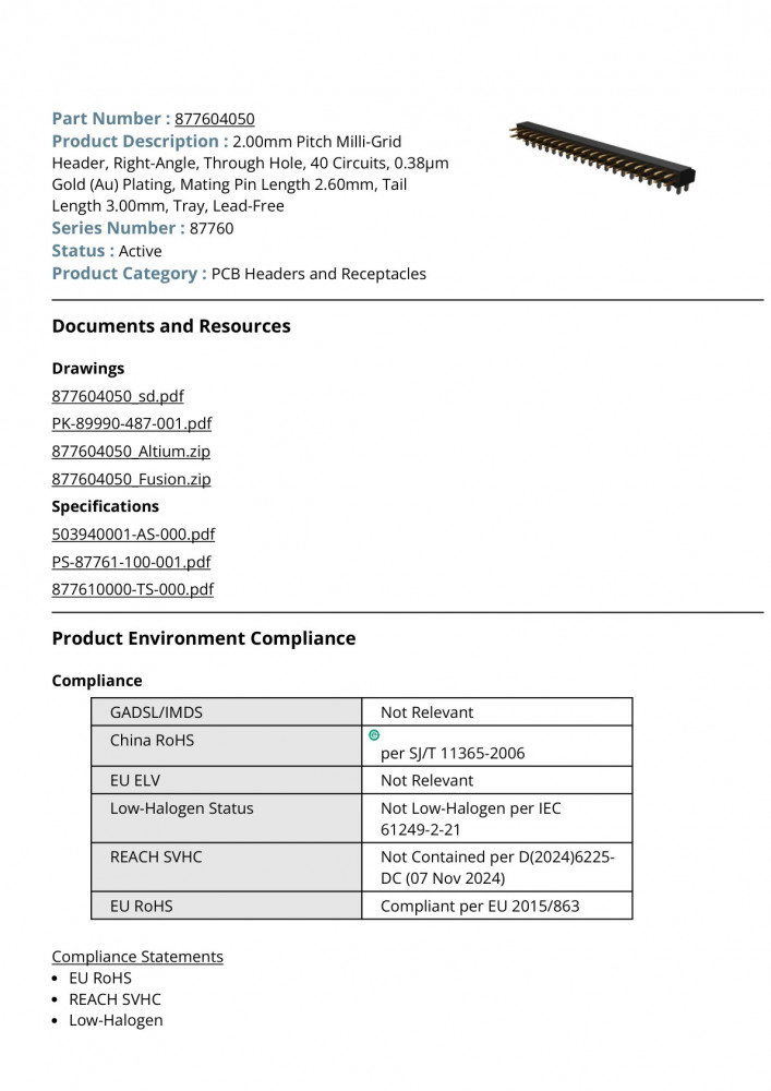 877604050 technical document preview, page 1